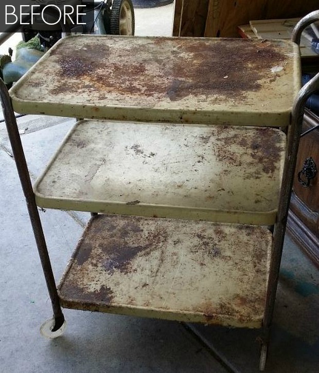 DIY Bar Cart Makeover Salvaged Bar Cart Ideas DIY Bar Cart Makeover Salvaged Bar Cart Ideas
