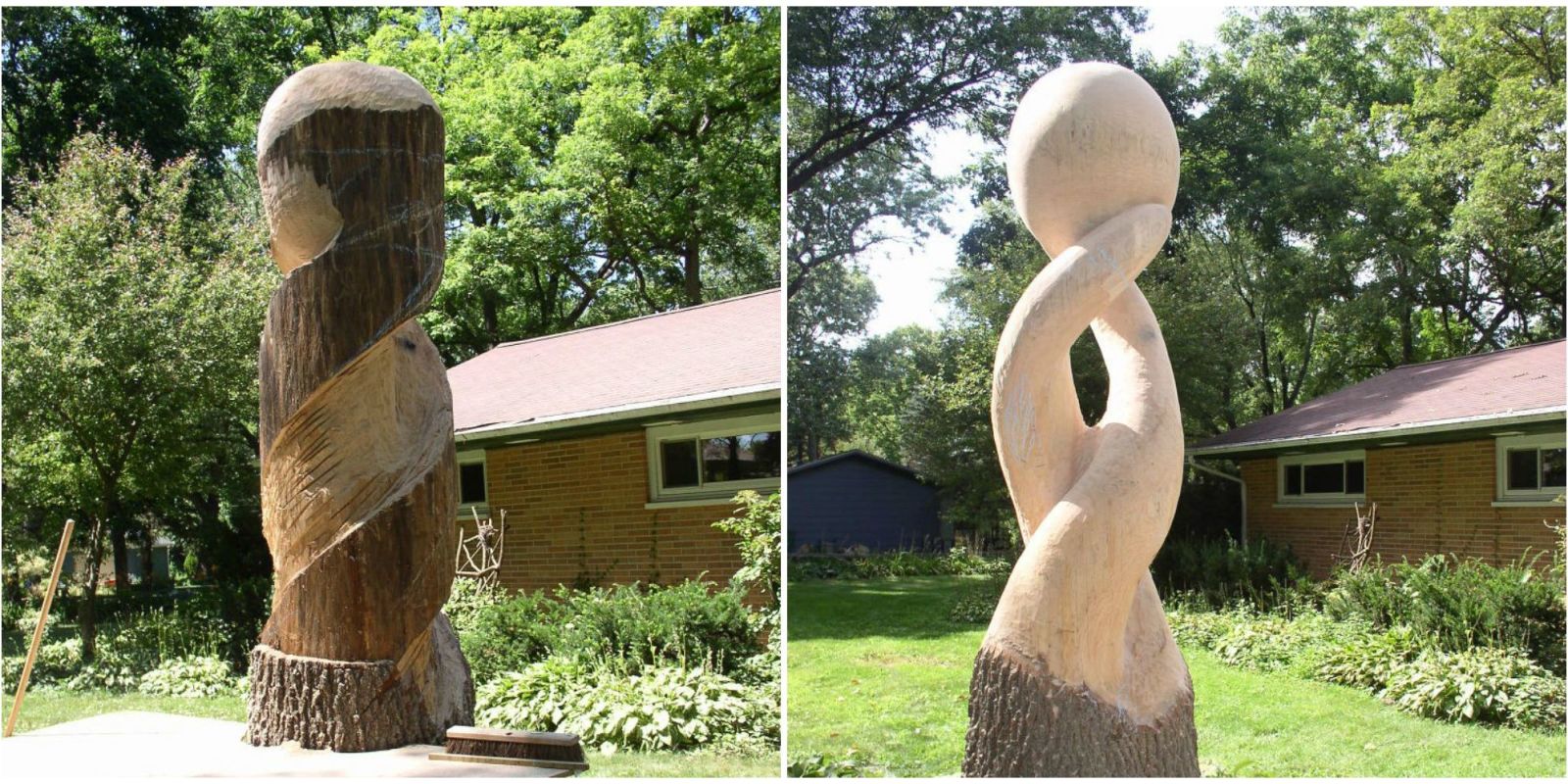 Hawk Stump Carving Ideas Easy