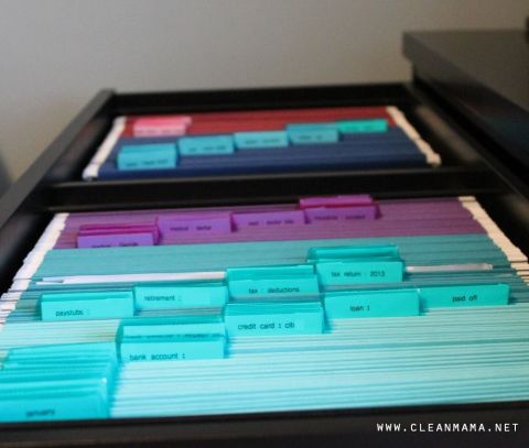 How to Organize Your Papers - Home Paperwork Organization Ideas