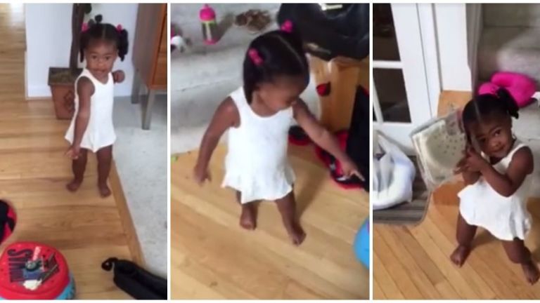 Little Girl Potty Pee