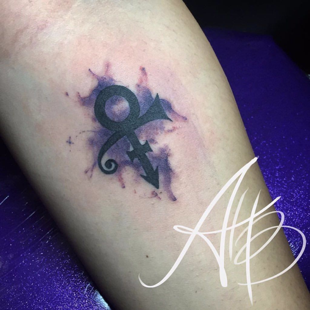 Prince Word Tattoo