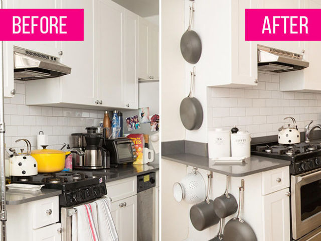 Organized Kitchen Before And After