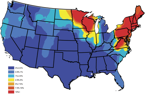 Maps Show Where Lyme Disease Will Be the Most Prevalent This Year ...