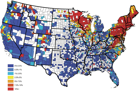 Maps Show Where Lyme Disease Will Be the Most Prevalent This Year ...