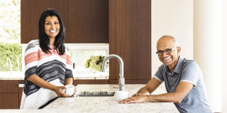 Satya and Anu Nadella Open Up About Their Family Life