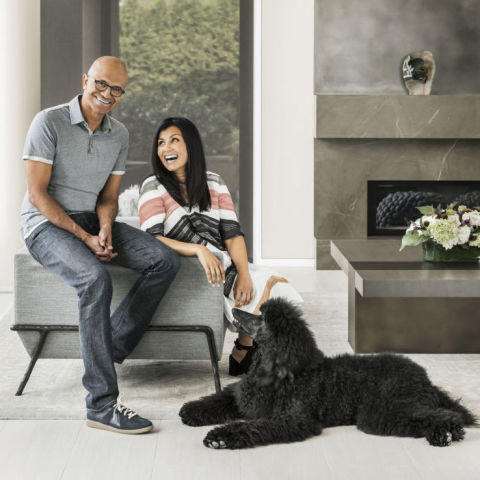 Satya and Anu Nadella Open Up About Their Family Life