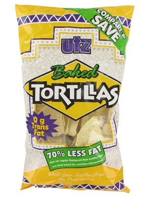 Utz Baked Tortilla Chips Review